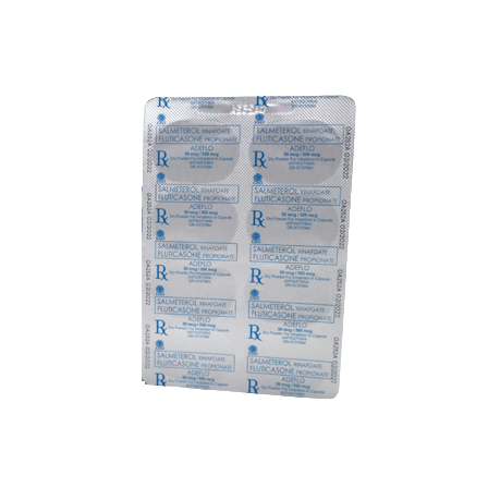 ADEFLO Salmeterol Xinafoate / Fluticasone Propionate 50mcg / 500mcg Dry ...